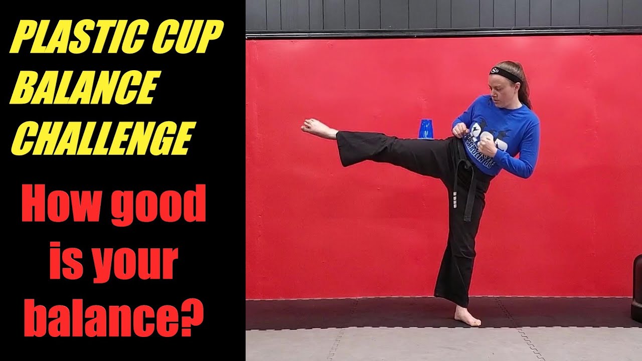 Solo Drills - Cup Balance Challenge (Improve Your Kicks!) - YouTube