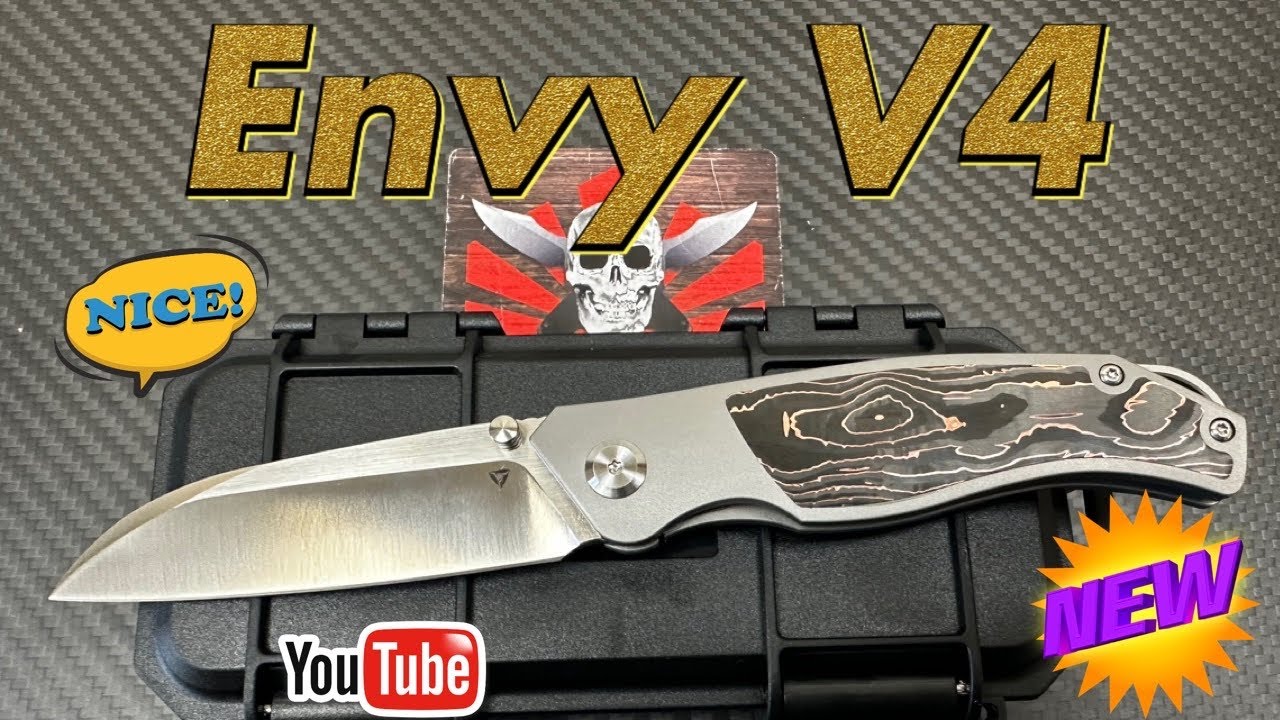 Tuyaknife Envy V4 !! Great design…smooth action & easy carry ! - YouTube