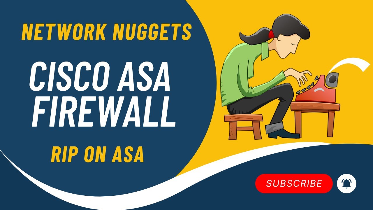 18. Cisco ASA Firewall Full Course in Hindi | RIP Configuration on ASA | Network Nuggets ...