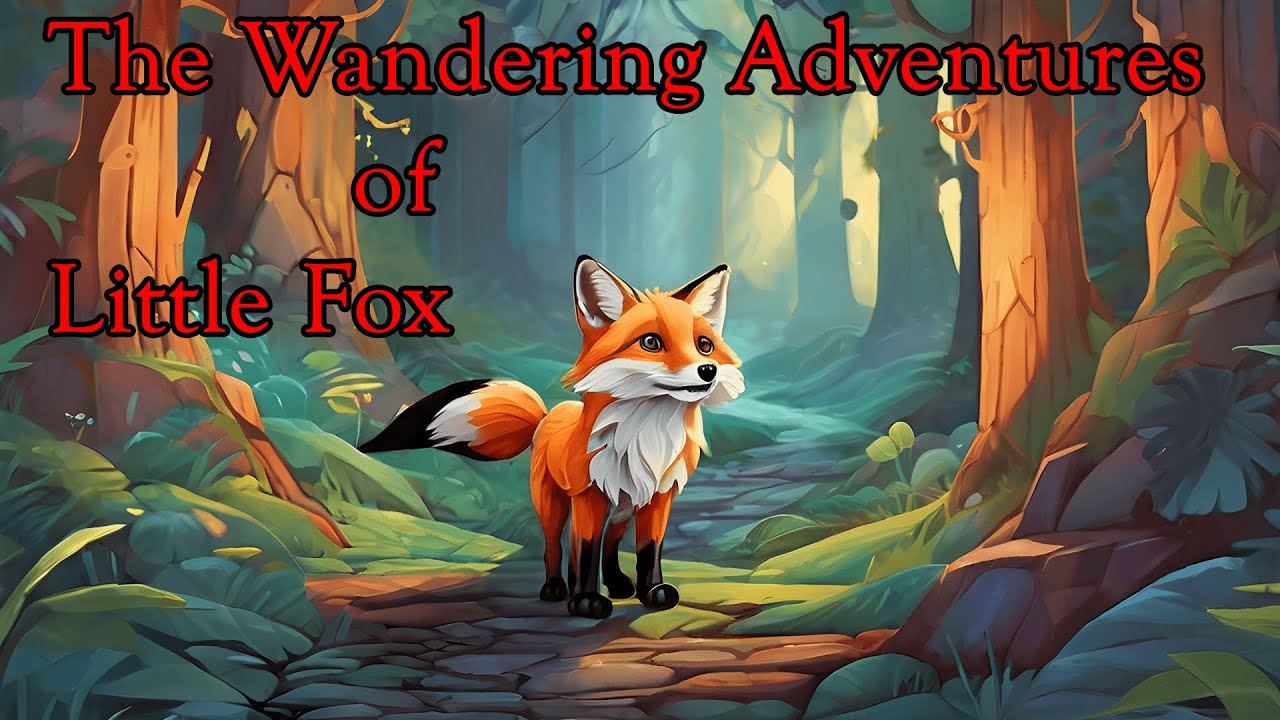 🦊 The Wandering Adventures of Little Fox 👶 Children's book 🦊 Animal ...