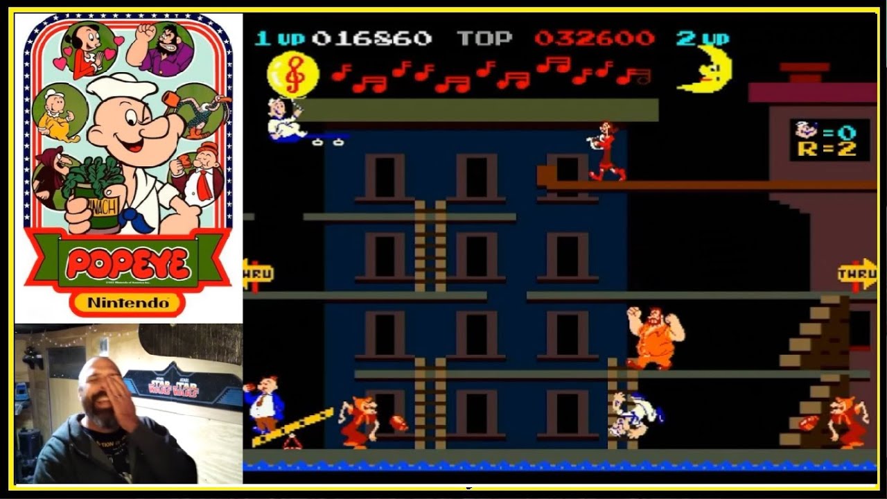 Popeye RETRO Arcade Gameplay - YouTube