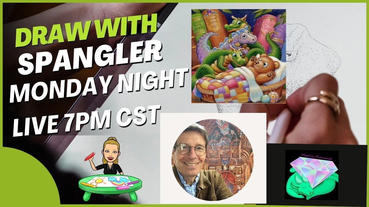 Draw With Spangler Monday Night Live 7pm CST - YouTube