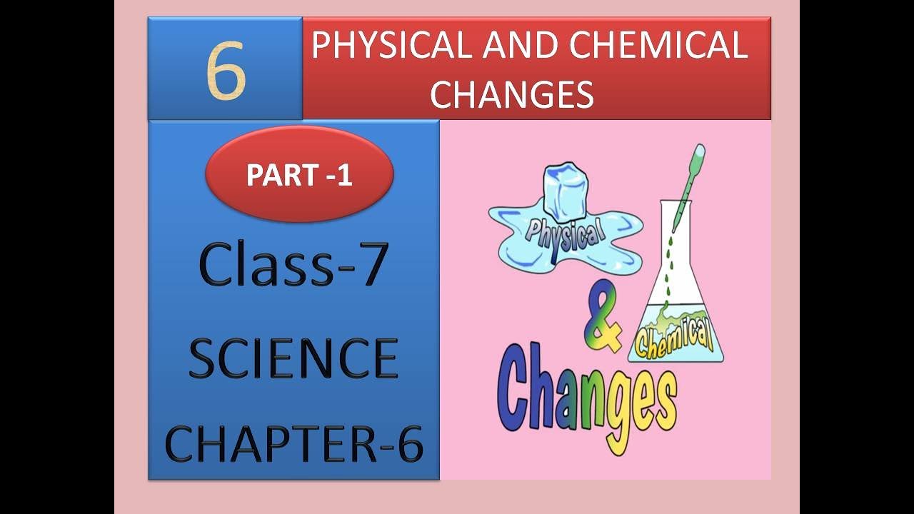 NCERT, CBSE CLASS 7 SCIENCE, CHAPTER 6 PHYSICAL AND CHEMICAL CHANGES ...