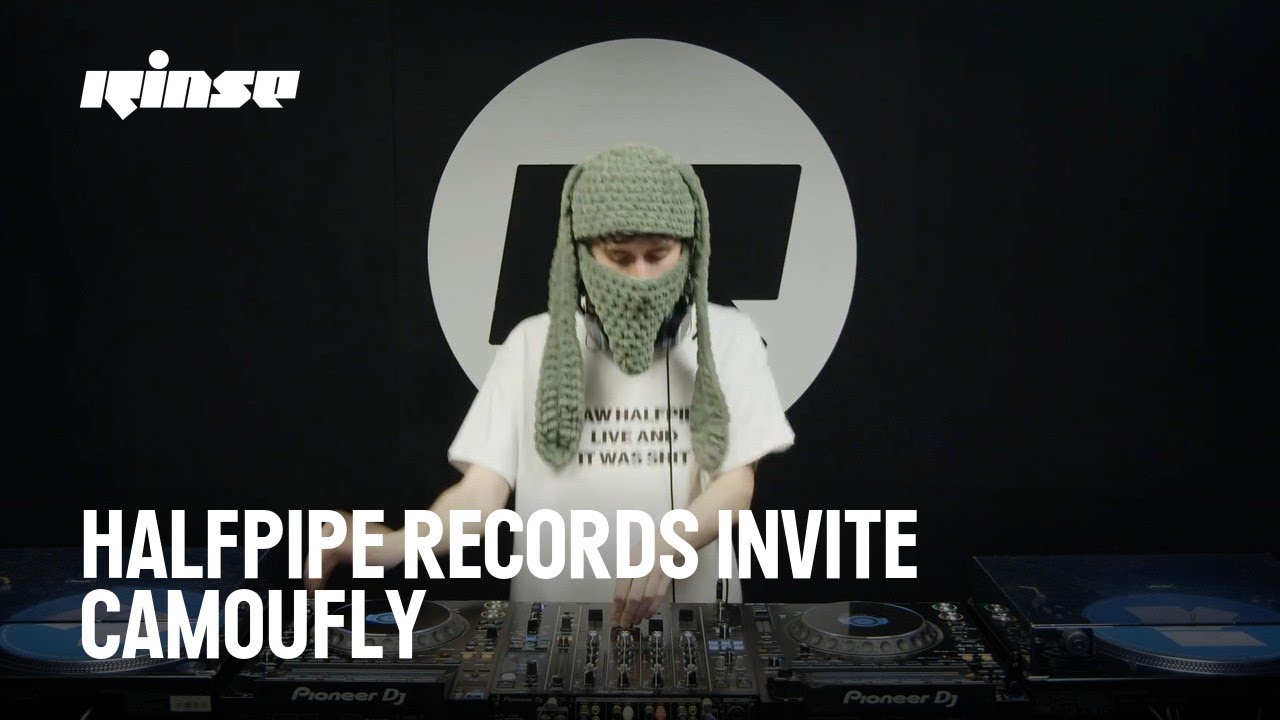 Halfpipe Records invite camoufly (DJ Set) | Rinse France - YouTube