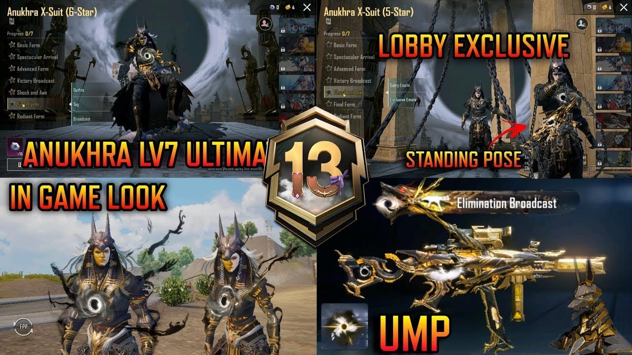 Anukhra X-Suit | 3D look | Entry Emote | release Date 4 April - YouTube