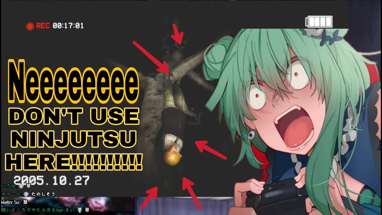 Rushia meets a ninja while playing horror game [Hololive / Eng Sub ...
