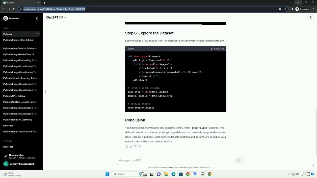 Pytorch Imagefolder Dataset Youtube