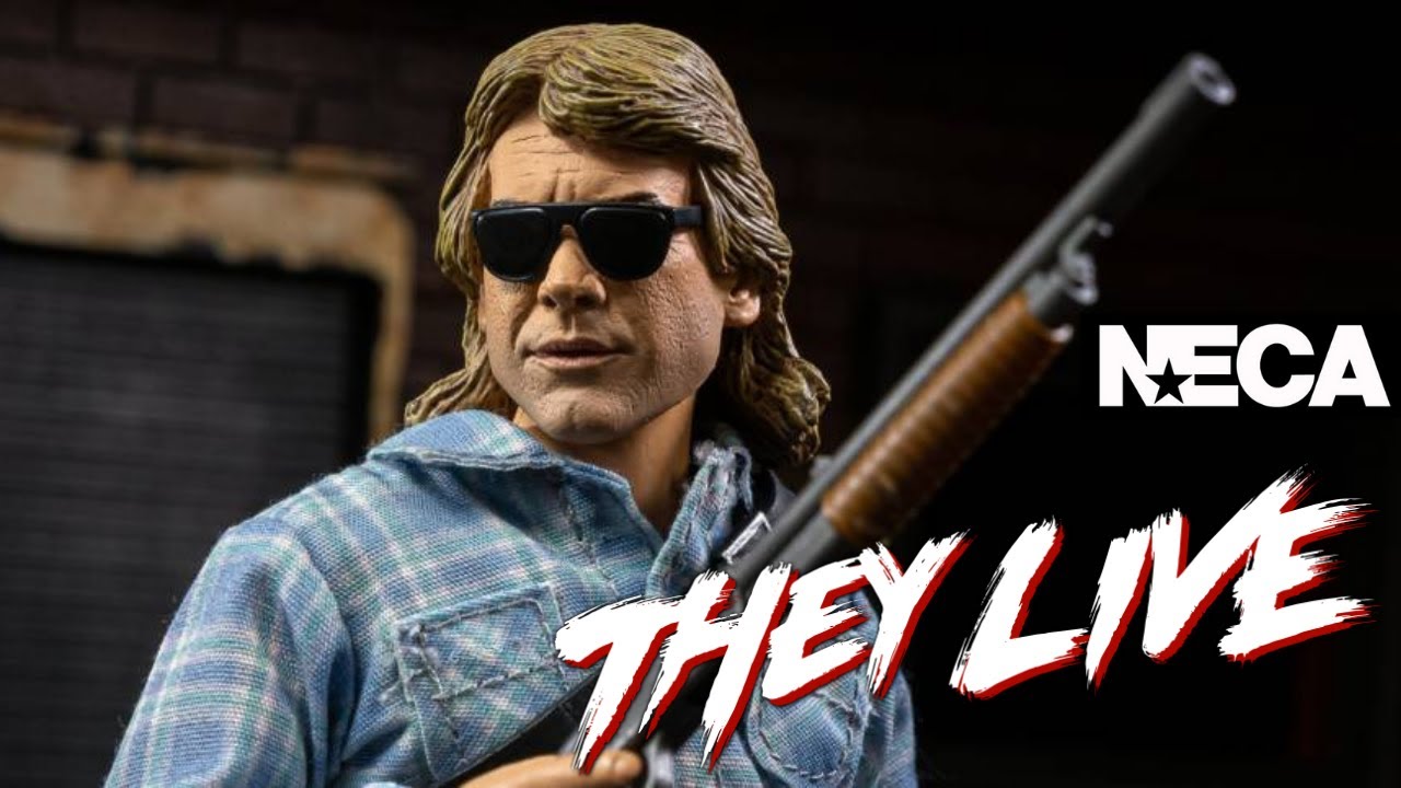 NECA They Live John Nada Roddy Piper Figure First Look - YouTube