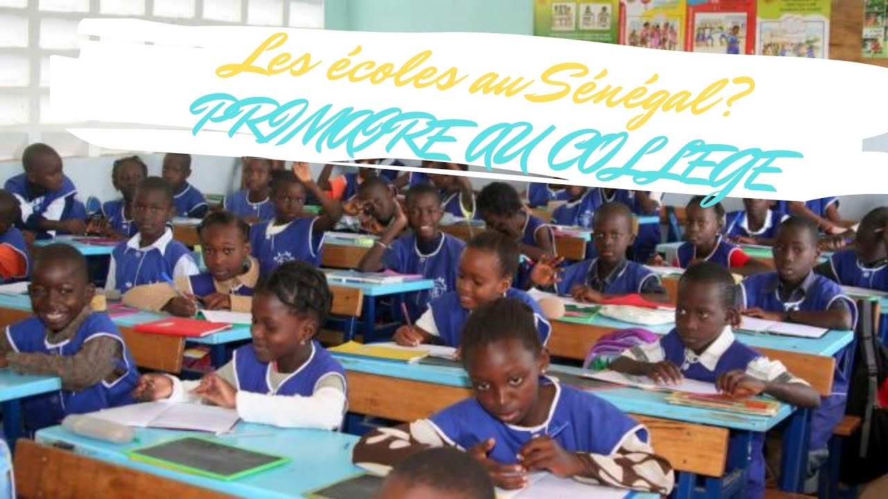 Les écoles du primaire au secondaire (collèges) au Sénégal 2021.#56 ...