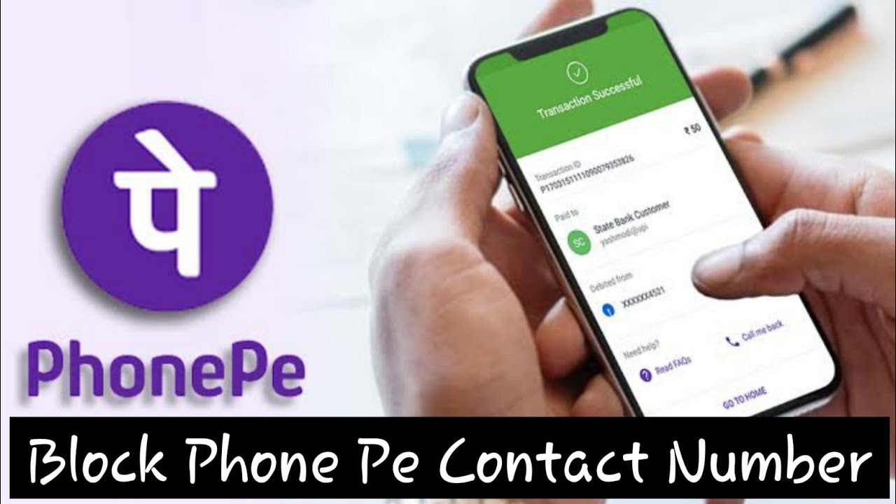 How to block phone pe contact number | phone pe contact number block ...