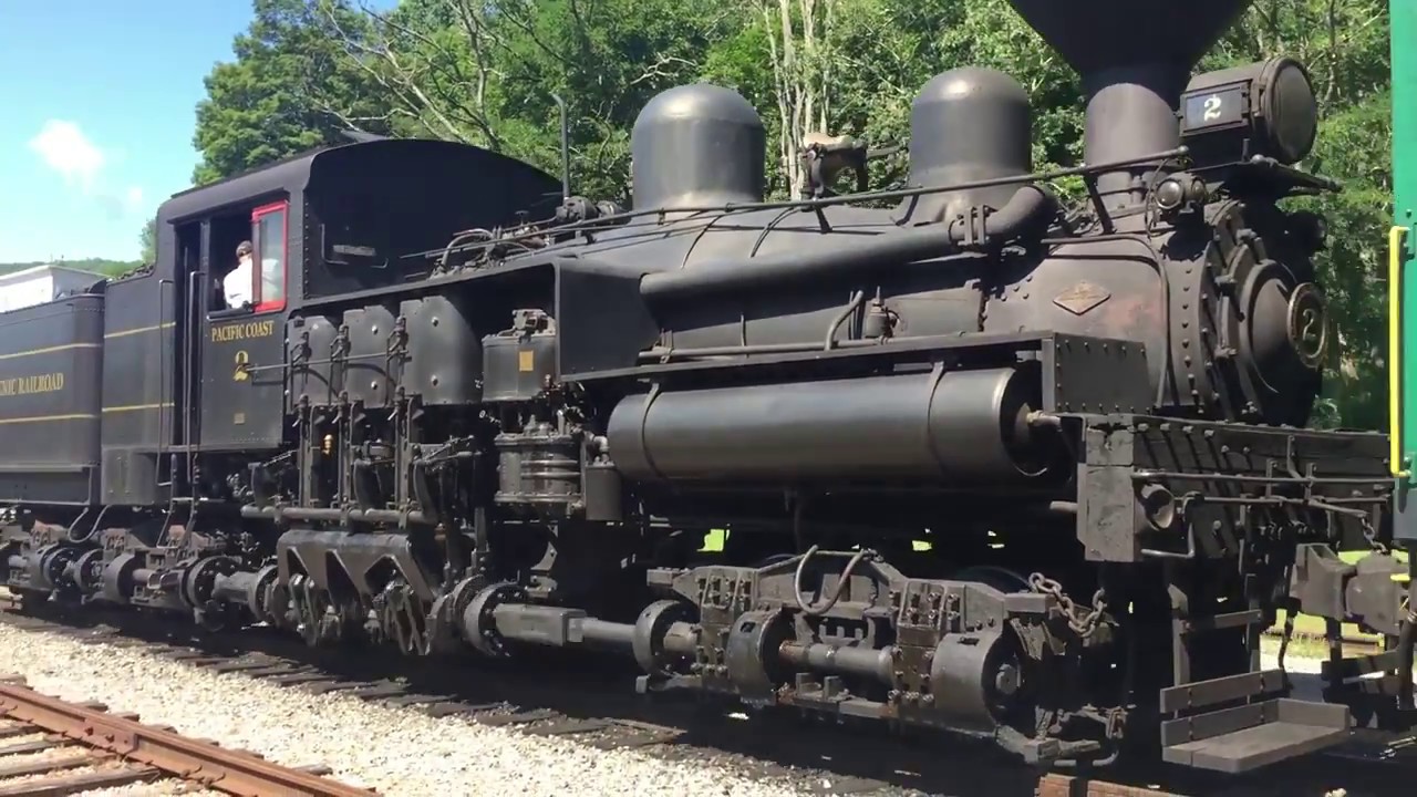 Cass Scenic Railroad Shay #2 - Bald Knob run - YouTube