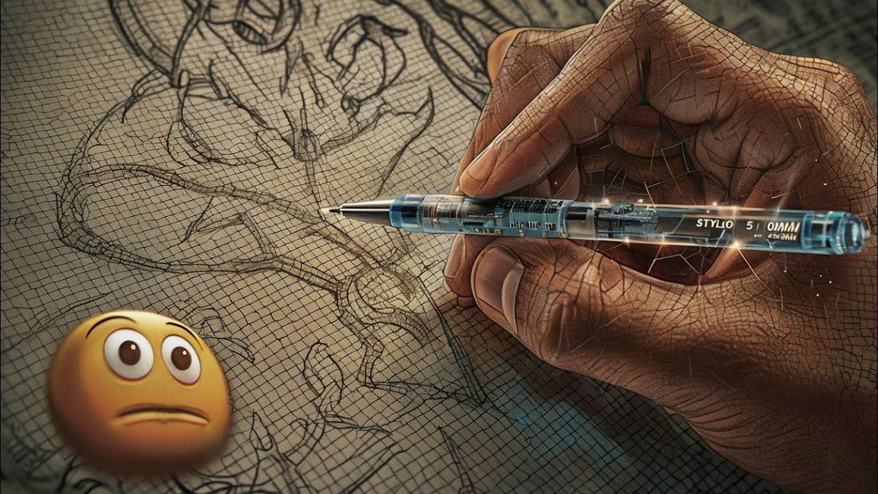 HOW to draw outline with just a pen 😱 ( Basic to advanced) - YouTube