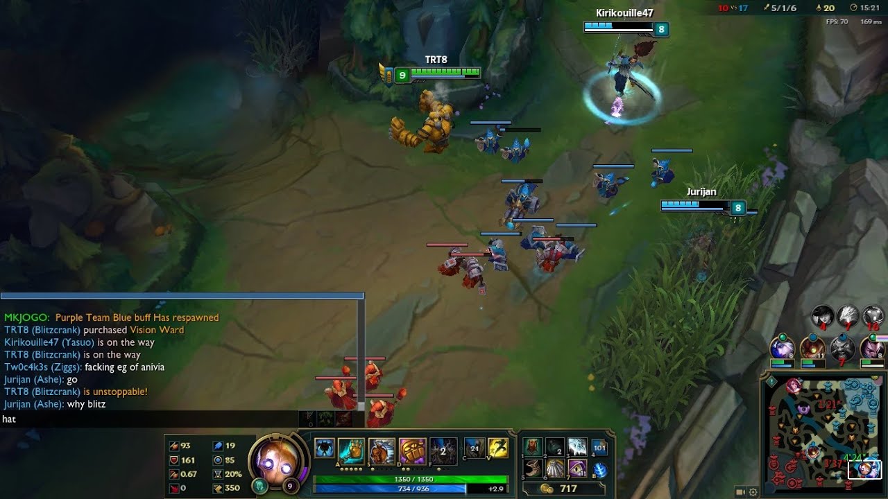 League Of Legends Blitzcrank build and guide - YouTube