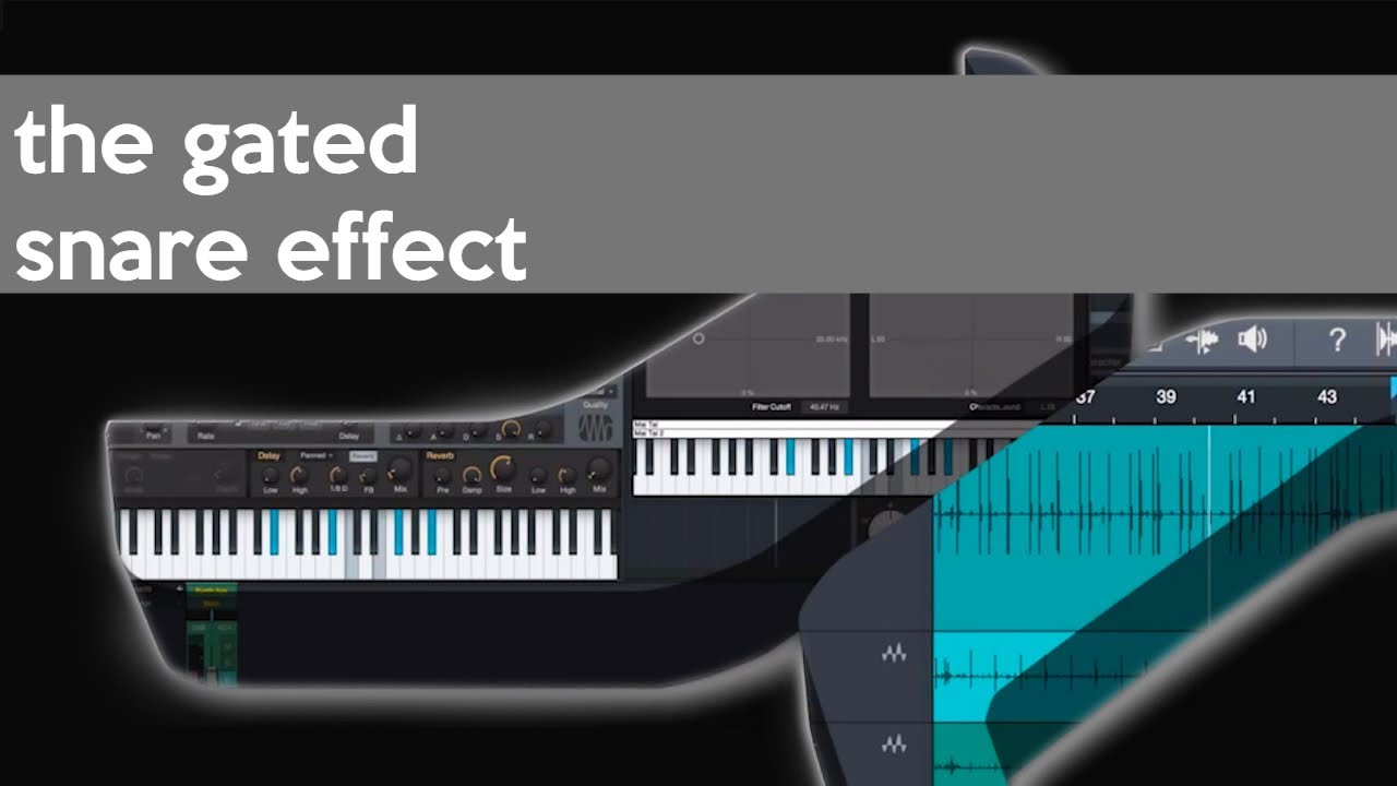 The Gated Snare Effect | How to Use Delay to Create a Gated Snare Sound ...