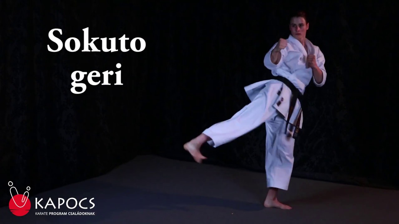 Karate Shito-ryu - Sokuto geri - Kapocs Sportprogram - YouTube