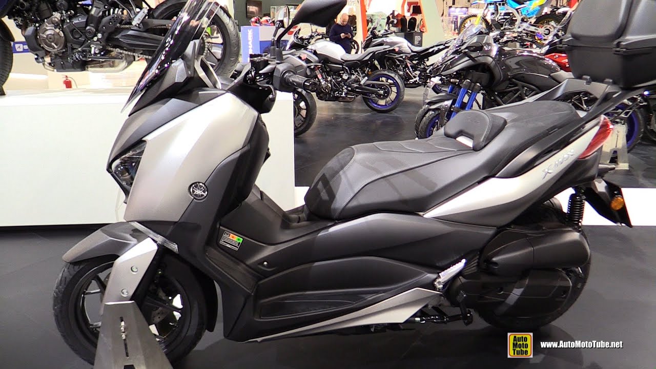 2020 Yamaha X-Max 125 Scooter - Walkaround Tour - YouTube