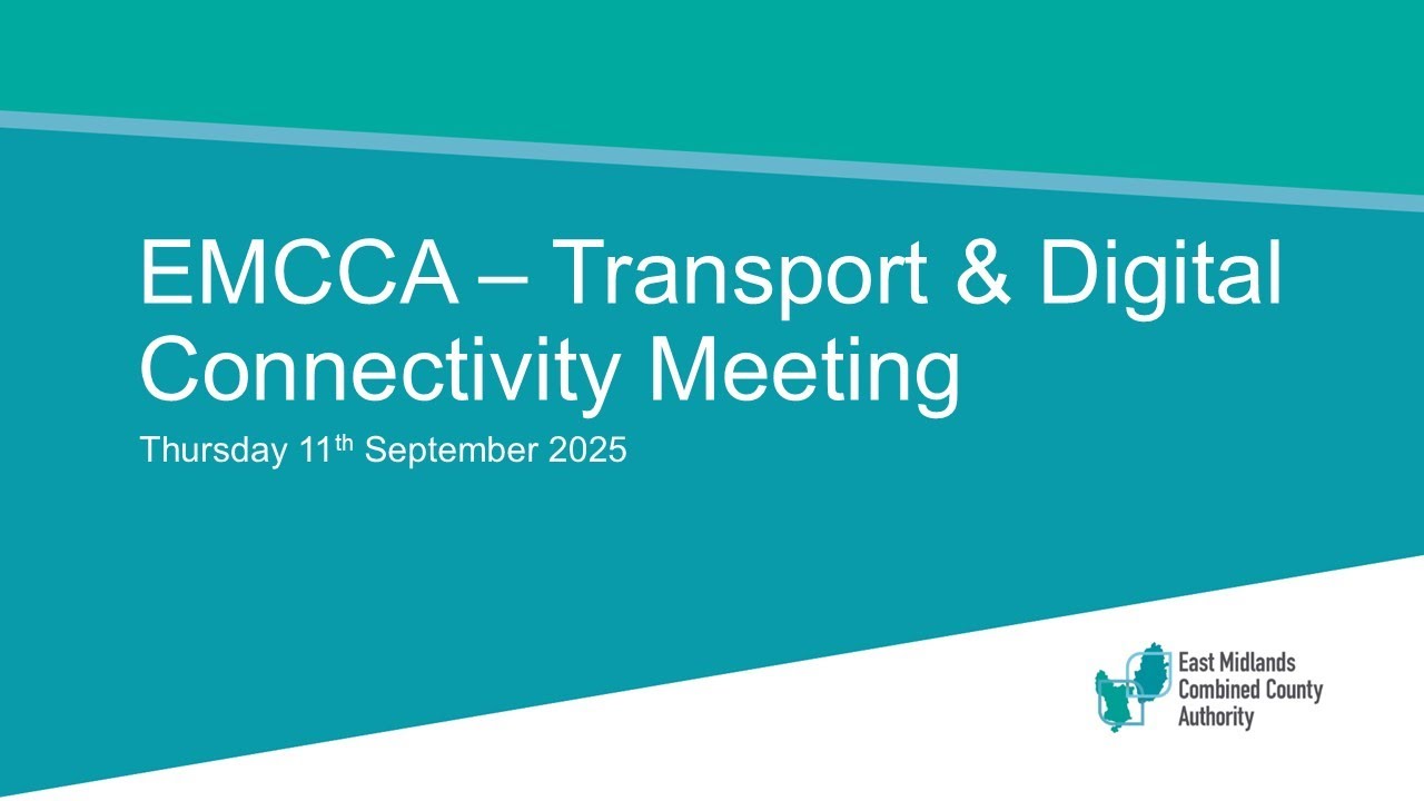 EMCCA Transport & Digital Connectivity Committee - 11/09/25 - YouTube