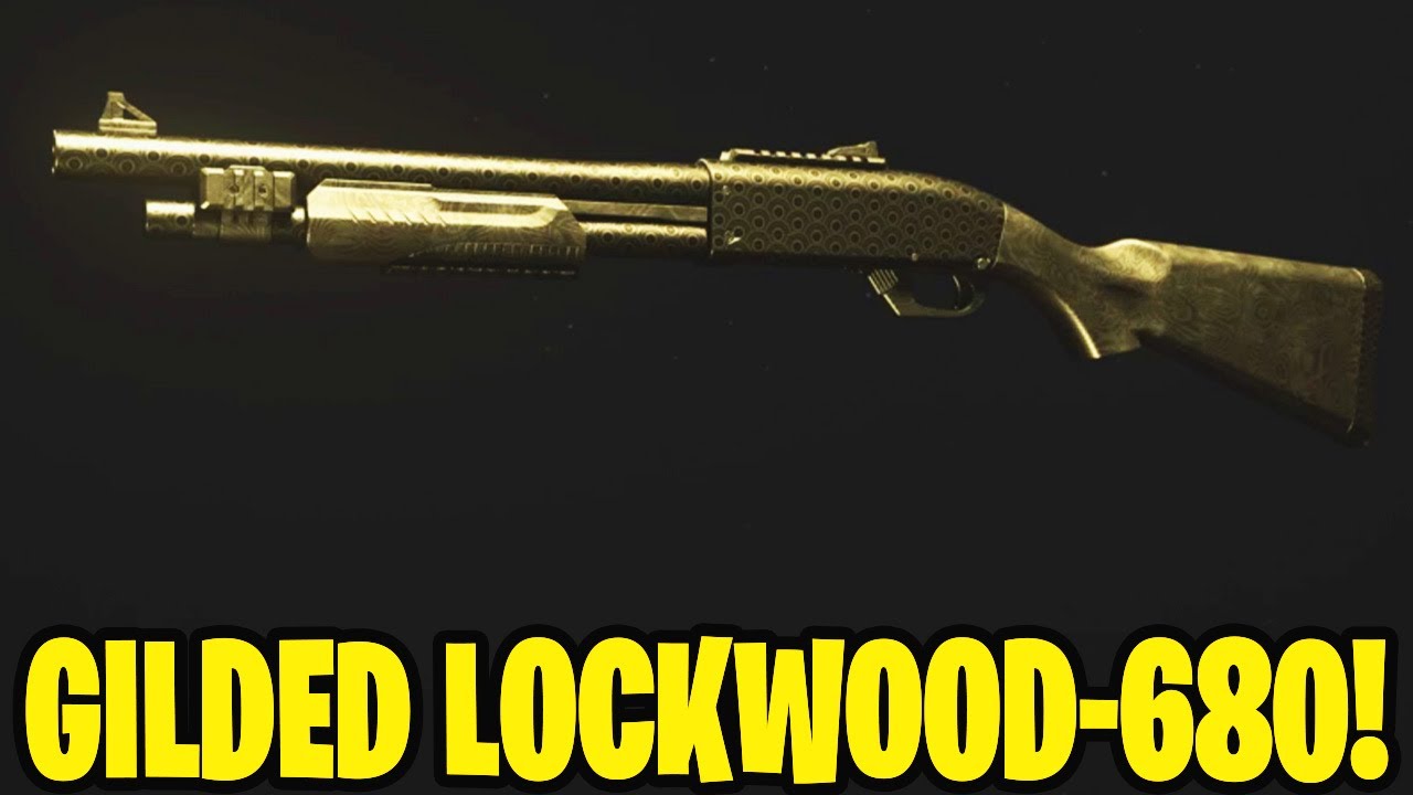 FASTEST WAY TO UNLOCK GILDED CAMO LOCKWOOD 680 IN COD MW3 | MW3 ...