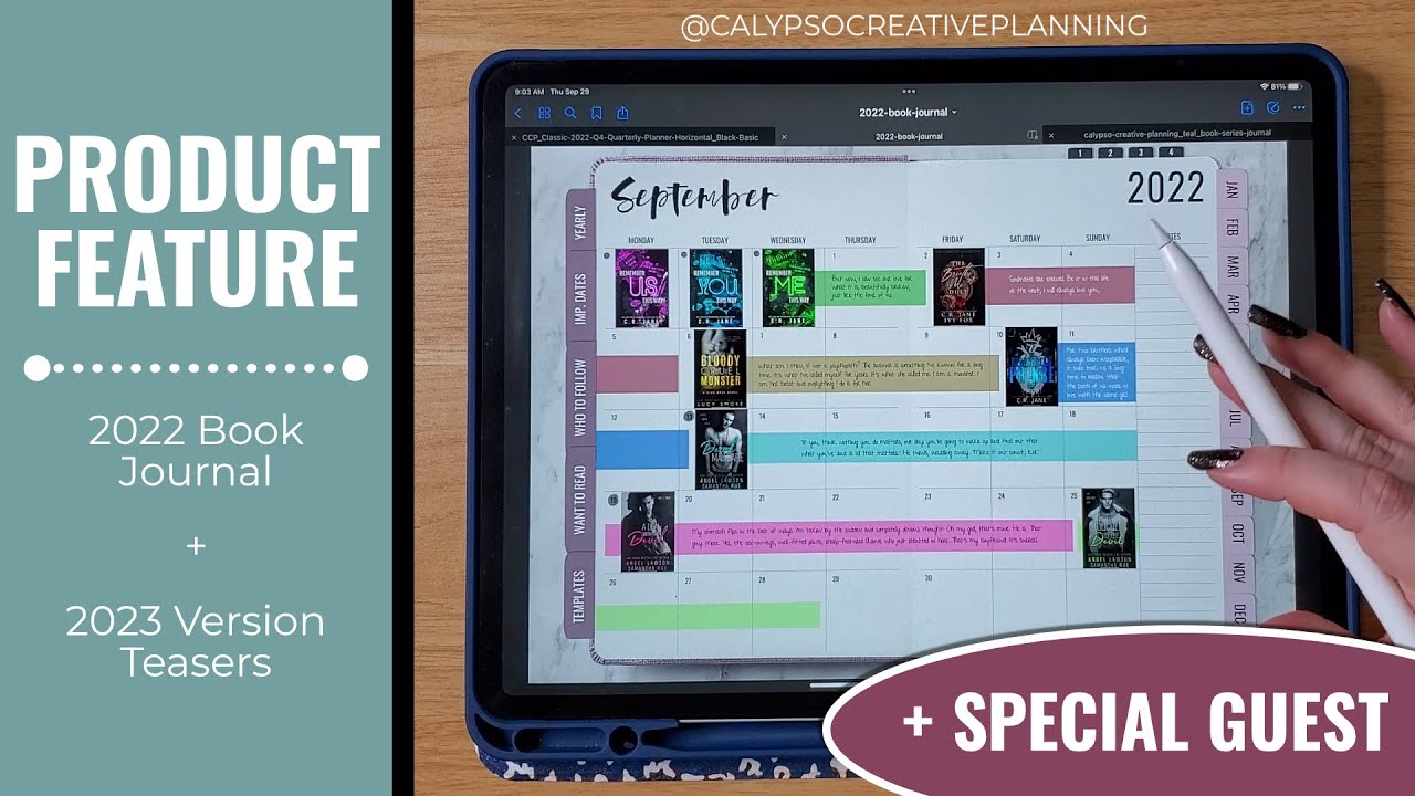 PRODUCT FEATURE // 2022 Book Journal + 2023 Version Teaser + Hanging ...