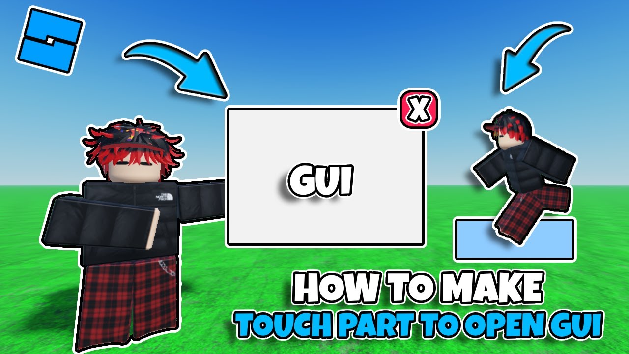 How To Make GUI Appear When A Part Is Touched In Roblox Studio - YouTube