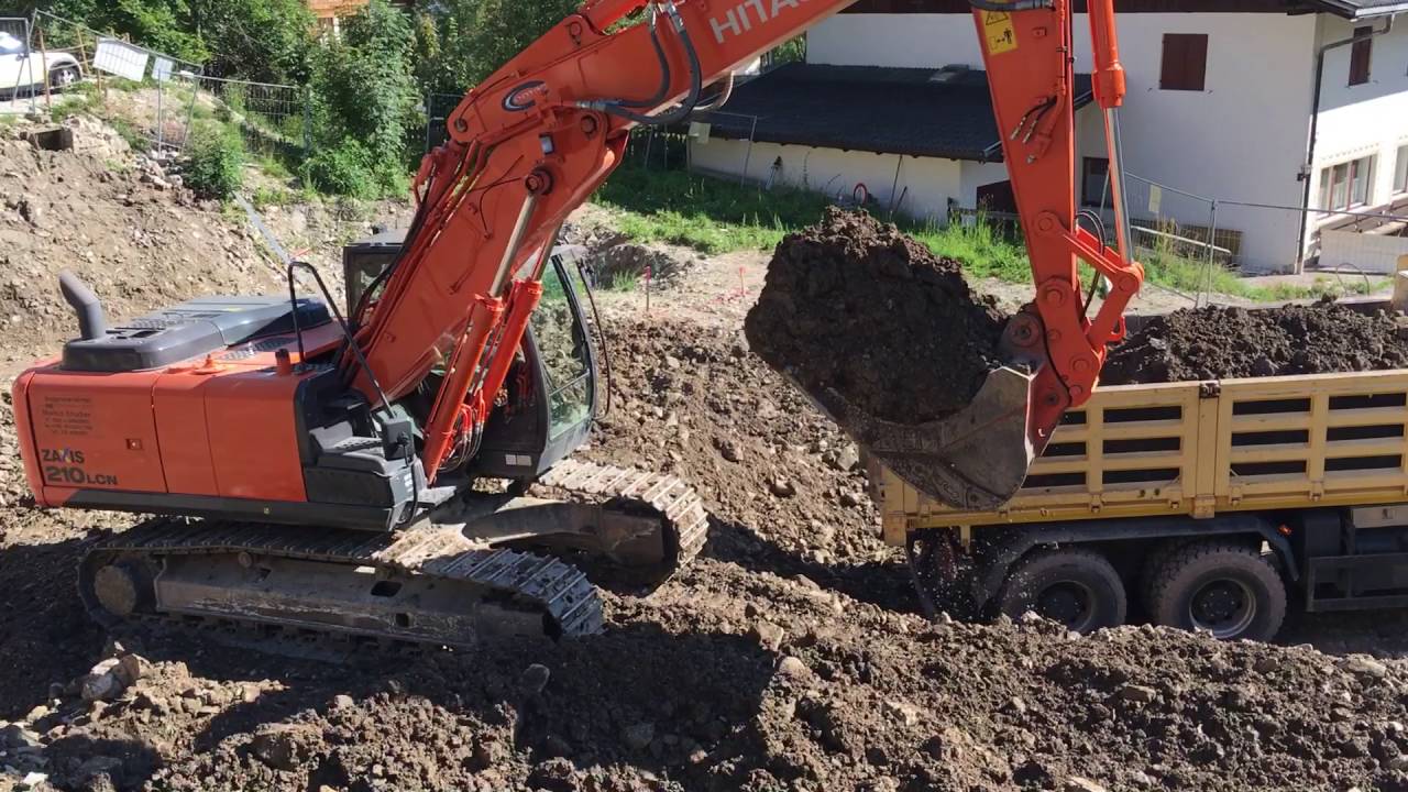HITACHI Zaxis 210 LCN - YouTube
