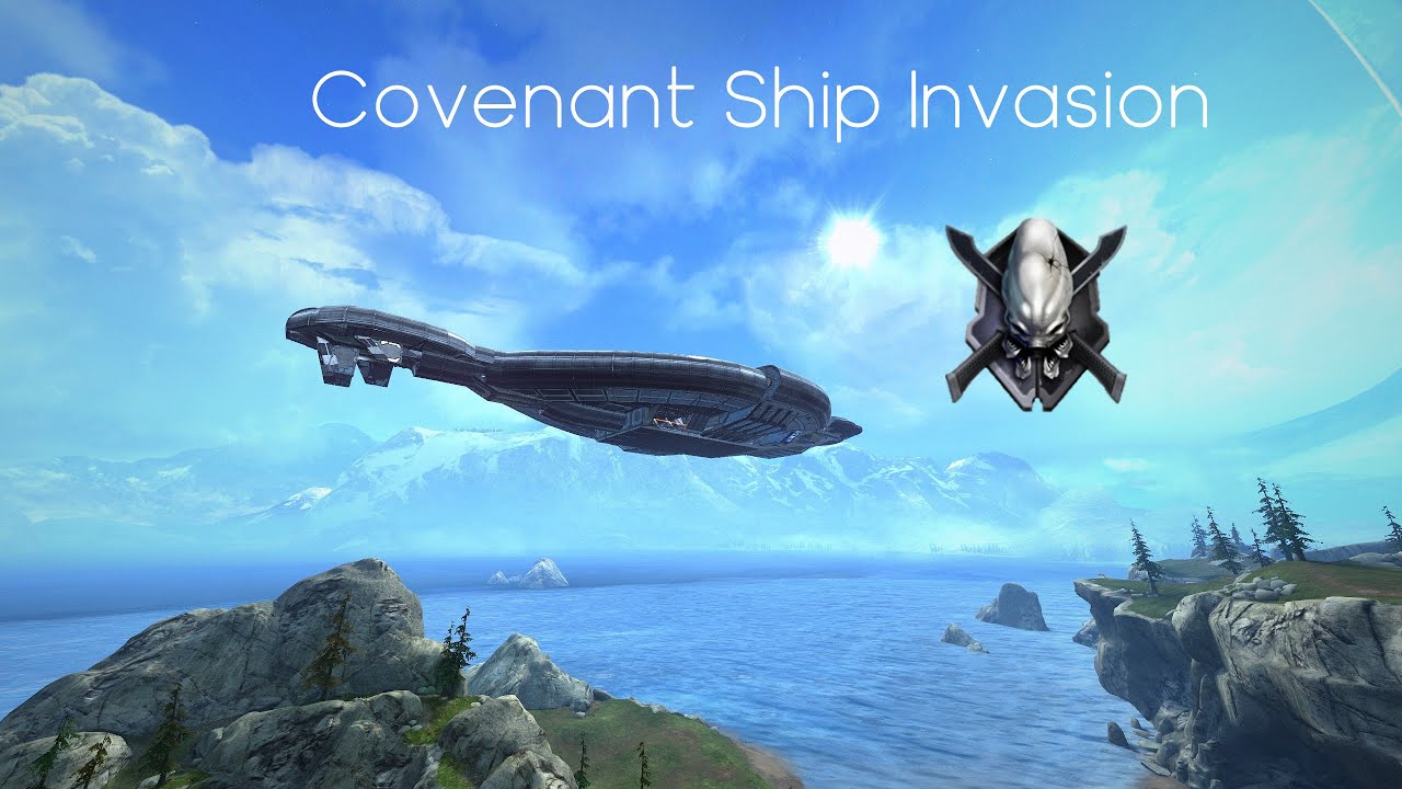 Covenant Ship Invasion - Halo MCC Custom Game Browser - YouTube