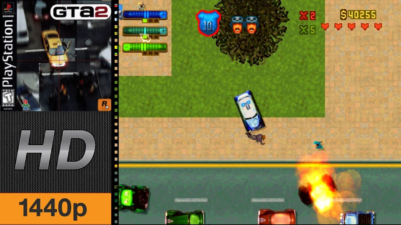 Grand Theft Auto 2 (PlayStation 1) - Full Game Intro | Gameplay ...