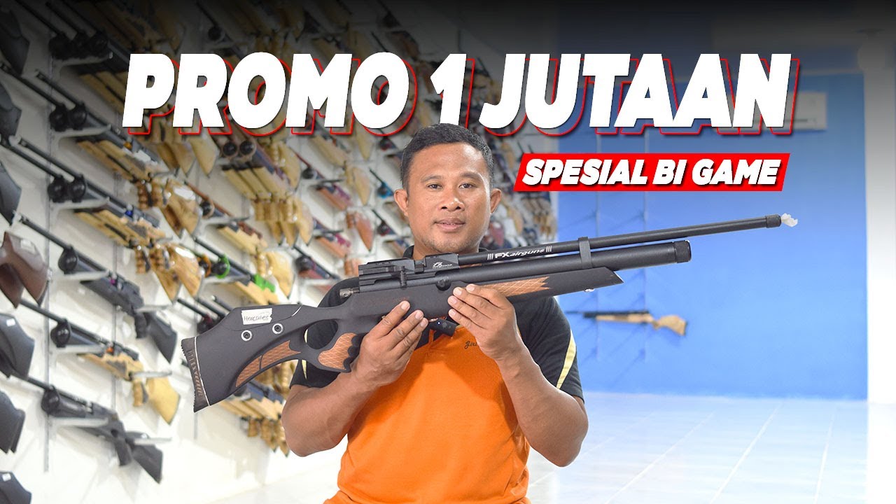 FULL STOK PCP BIG GAME HARGA 1 JUTAAN !! PROMO SENAPAN ANGIN PCP MOSER ...