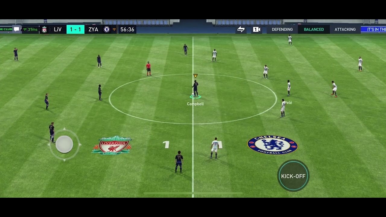 My first fifa mobile game on the channel - YouTube