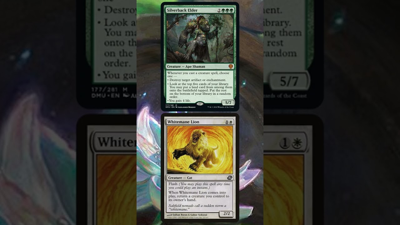 Ramp EVERY Land with Silverback Elder! | MTG #Shorts - YouTube