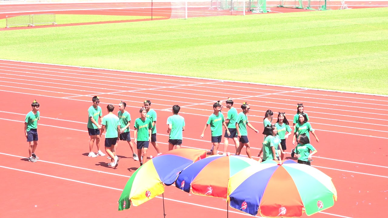19-20 Sports day cheerleading (Grace) - YouTube