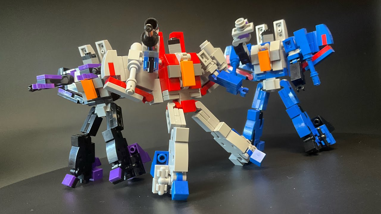 Lego Transformers #5: G1 Seekers (Starscream, Thundercracker, Skywarp ...