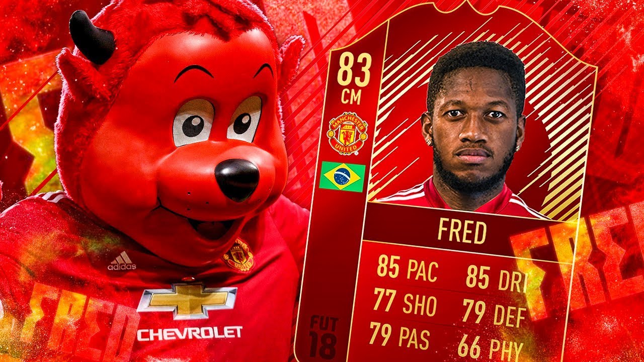 OMG FRED IS RED! THE MANCHESTER UNITED FRED TRANSFER SQUAD! FIFA 18 ...