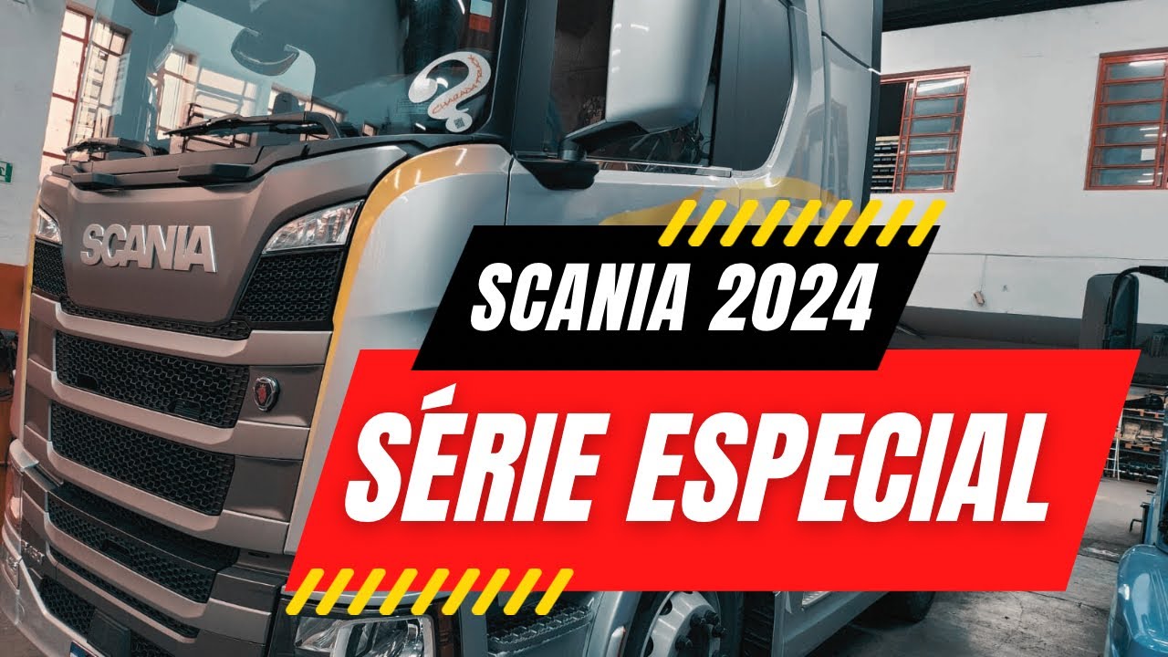 SCANIA R450 PLUS 2024 SERIE ESPECIAL COM ACESSÓRIOS EXCLUSIVOS CHARADA ...