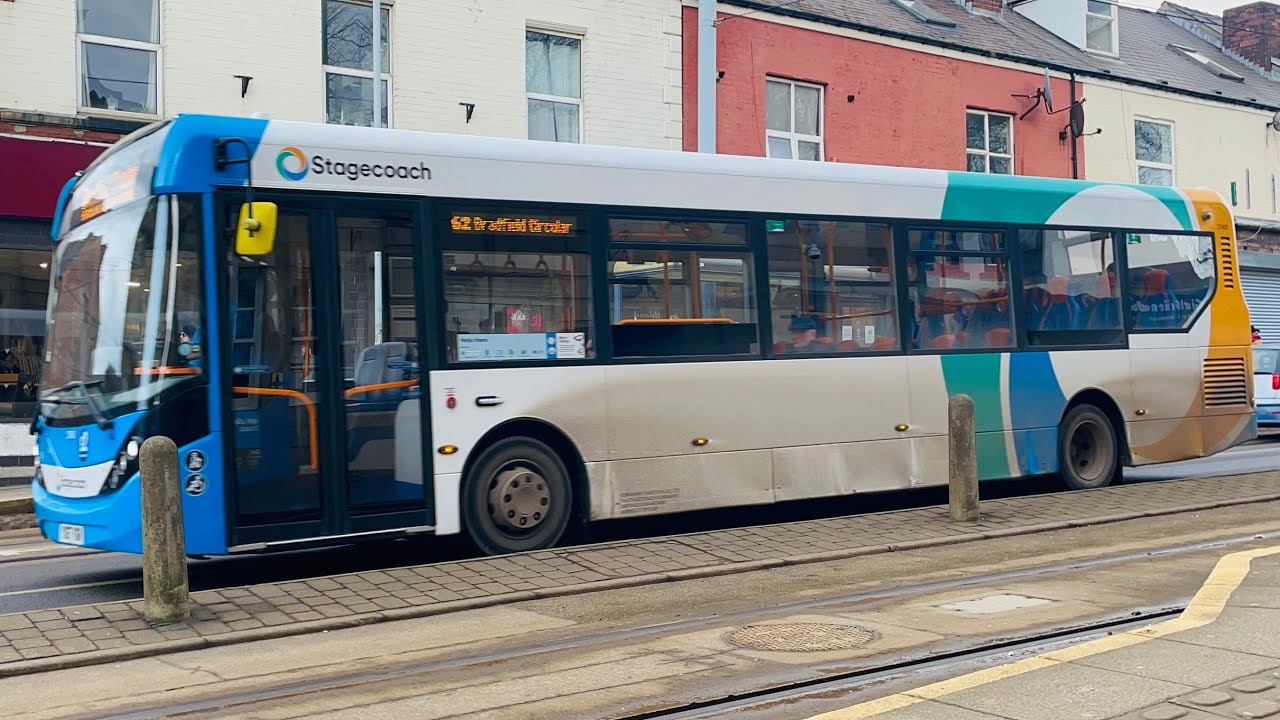 Stagecoach Bus Sheffield X STG Barnsley 37451 On 62 From Hillsborough ...