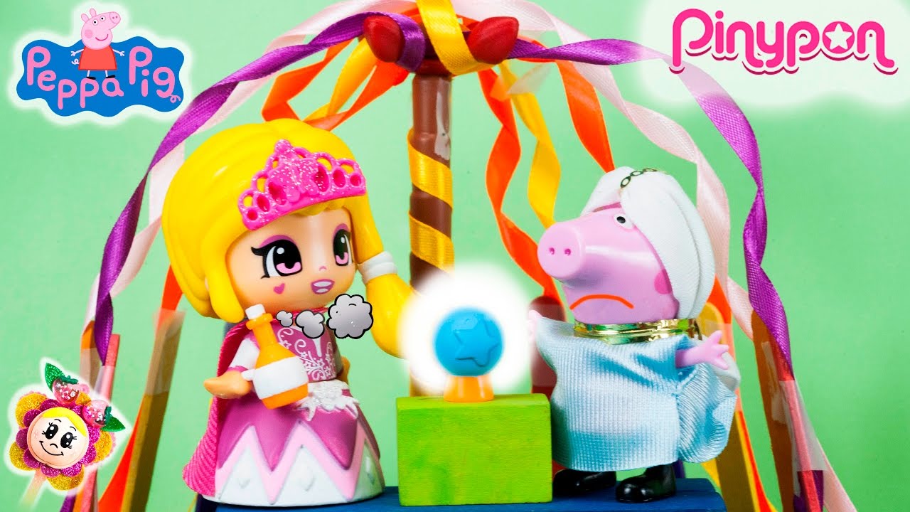 PEPPA PIG DESCUBRE A LA PRINCESA ANA DANDO UNA PÓCIMA DE AMOR AL REY ...