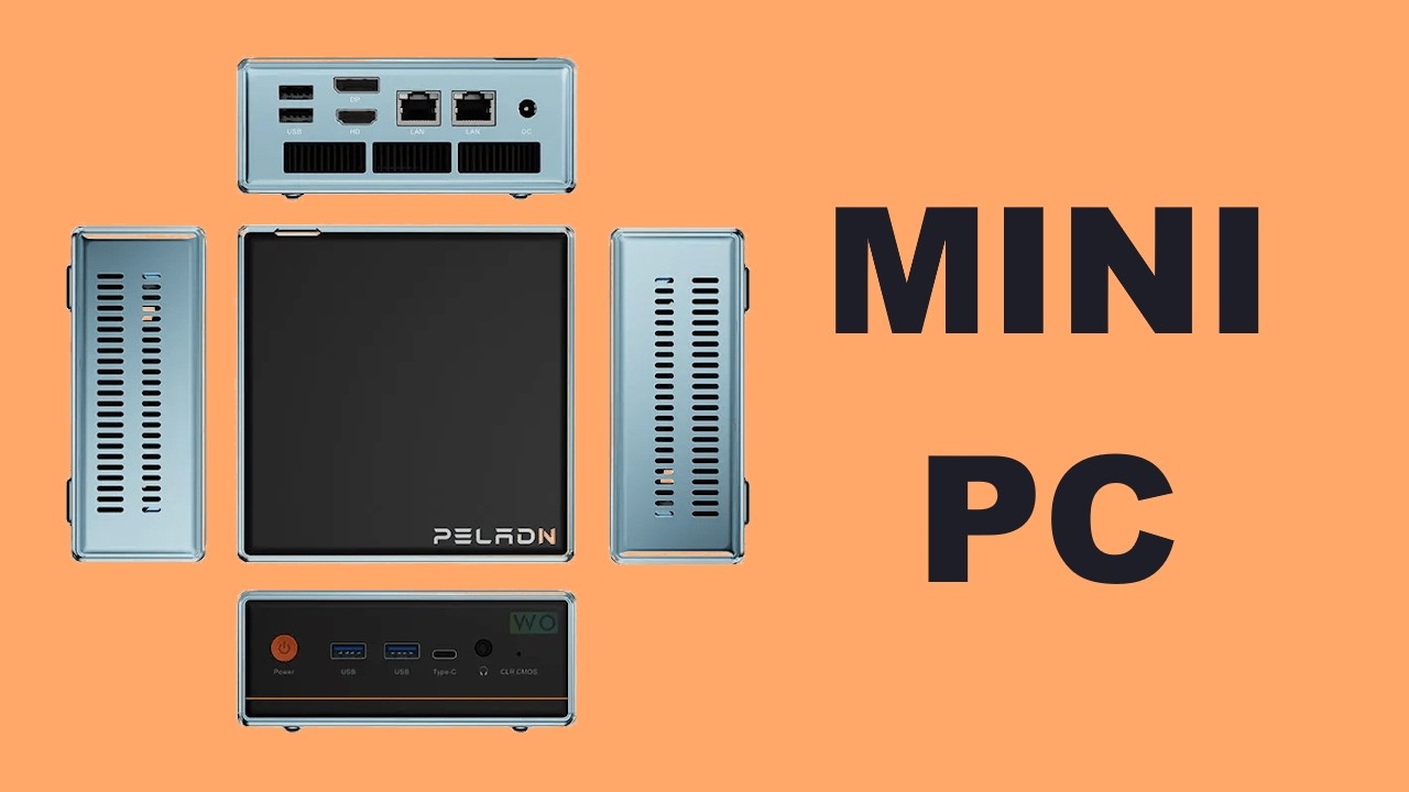 PELADN WO4 Mini-PC: A Great Little Desktop or Server - YouTube