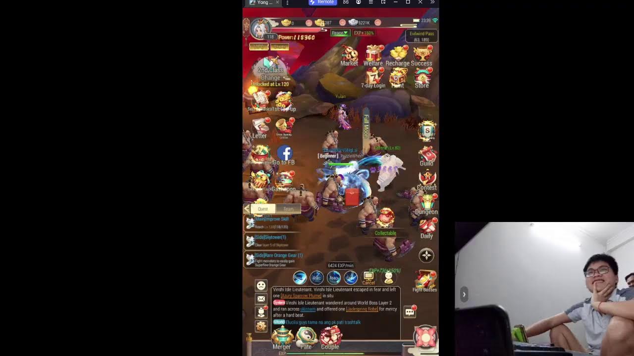 hasaki_yamate Live Stream game Hero Age. Em gì ơi! Em đánh rơi người ...