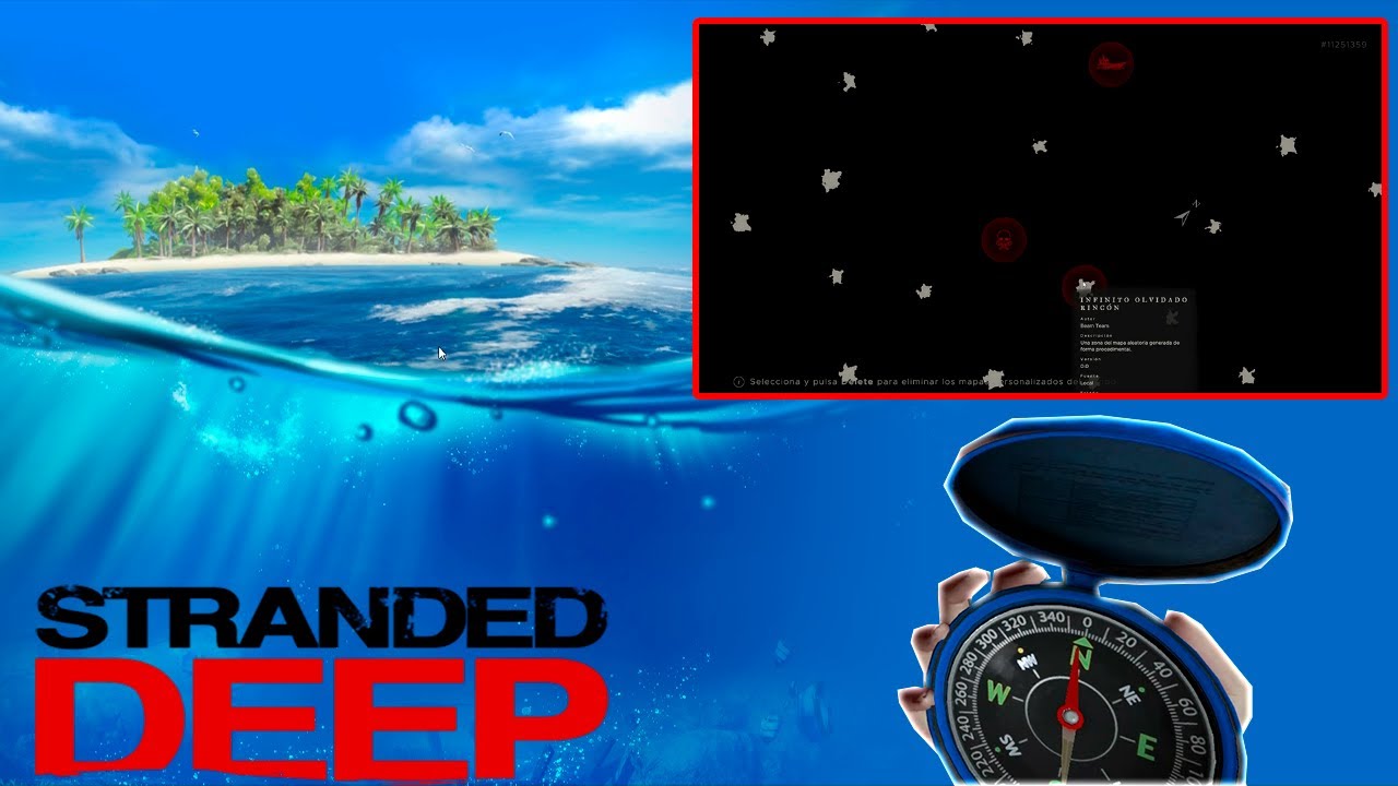 COMO USAR EL CARTOGRAFO | STRANDED DEEP | GAMEPLAY | PC ESPAÑOL - YouTube