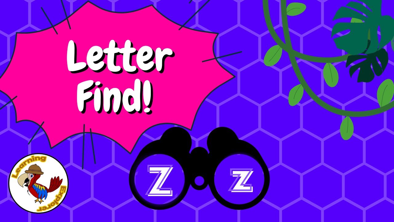 Find The Letter z - YouTube