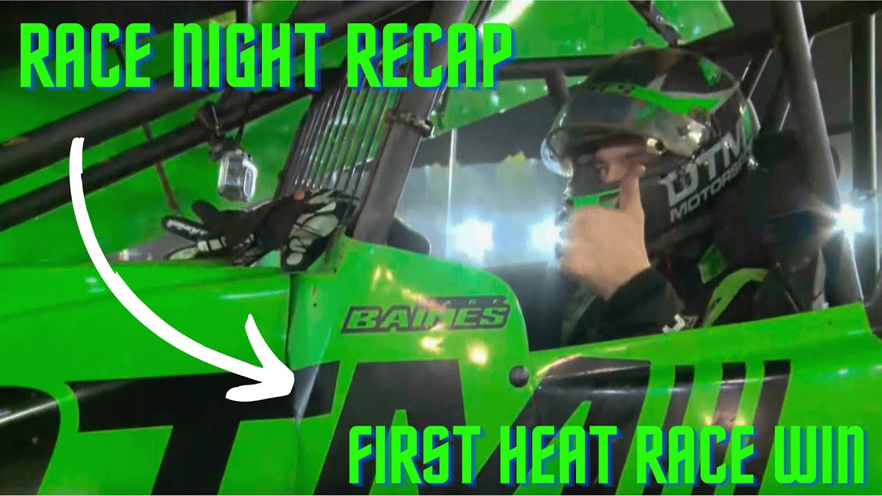 Race Night Recap 15-04-2023 FIRST HEAT RACE WIN! - YouTube