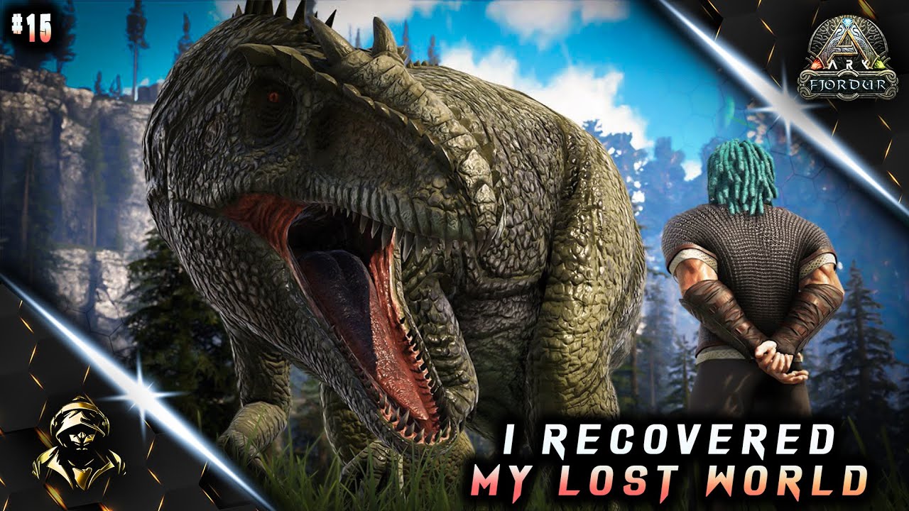 I RECOVERED MY LOST 100 DAYS ARK WORLD - ARK:FJORDUR (MULTIPLAYER # 15 ...