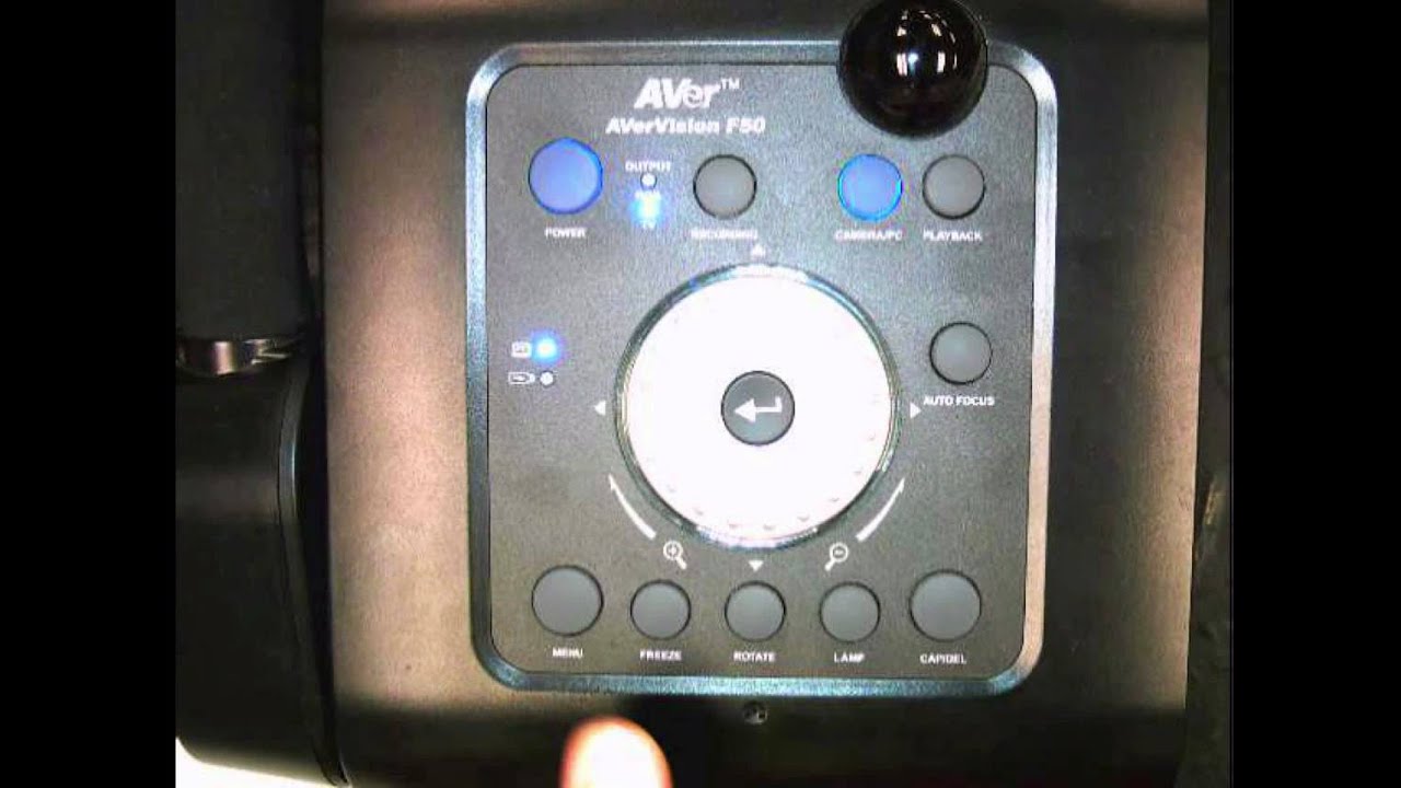 Doc Cam Basic Controls - YouTube