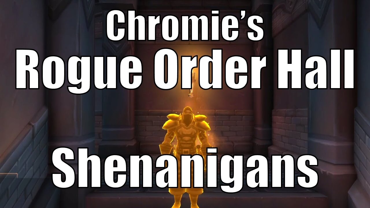 Chromie’s Rogue Order Hall Shenanigans - WoW TWW Pre-Patch - World of ...