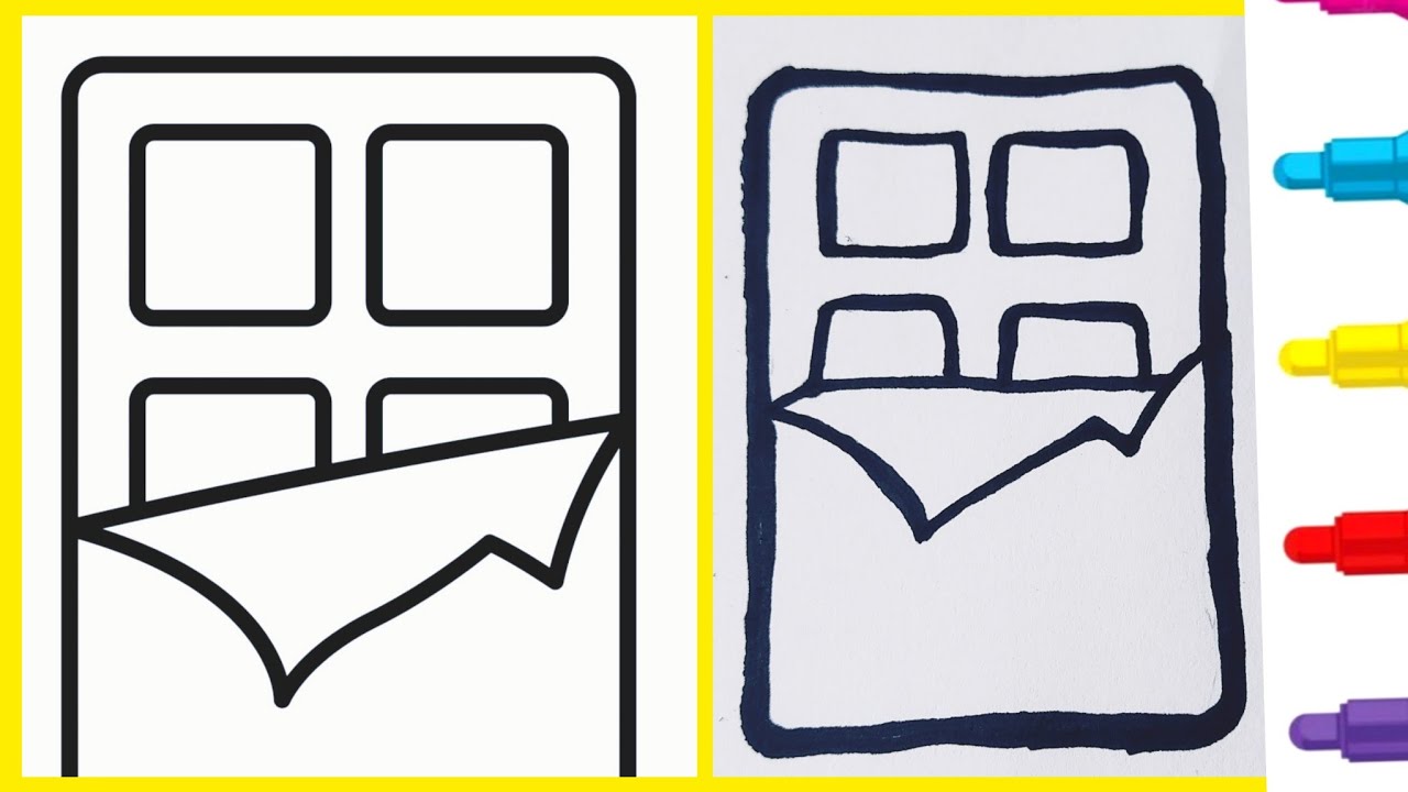 chocolate drawing for kids|How to draw chocolate |drawing coloring and ...