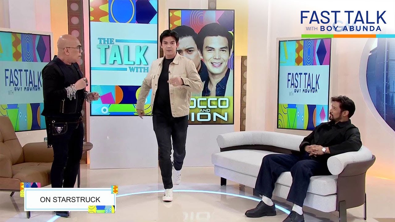 Fast Talk with Boy Abunda: Rocco at Dion, masayang binalikan ang ...