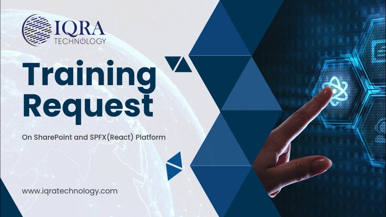 Custom Training Request System – Built on SharePoint Online and React ...