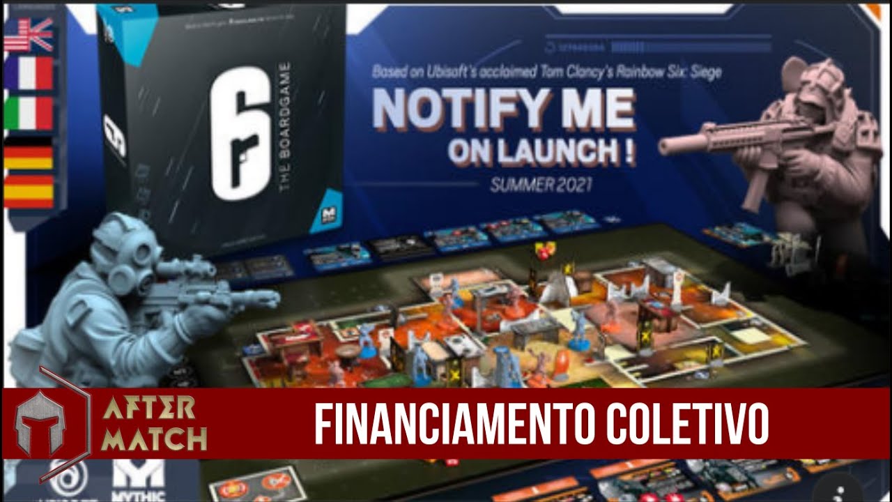 R6 - The Boardgame - Financiamento Coletivo - YouTube