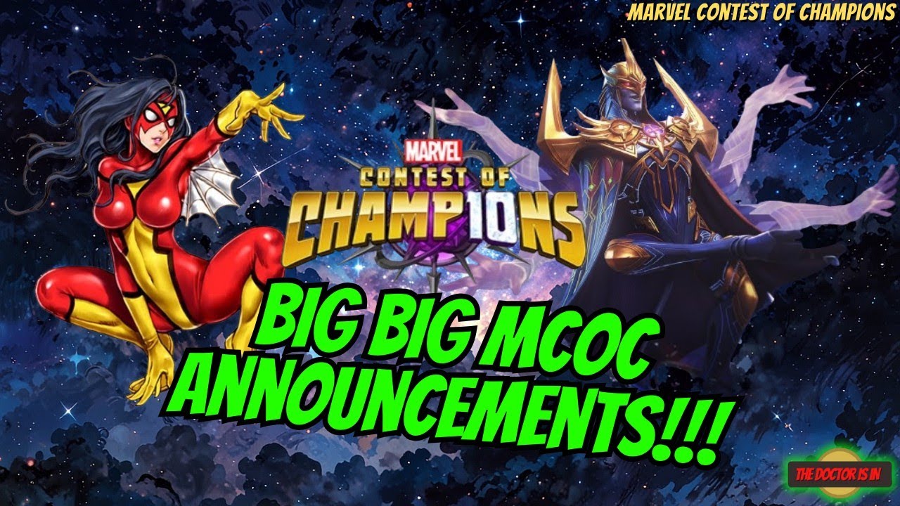 Big Massive MCOC Announcements About New Champions and Champion ...