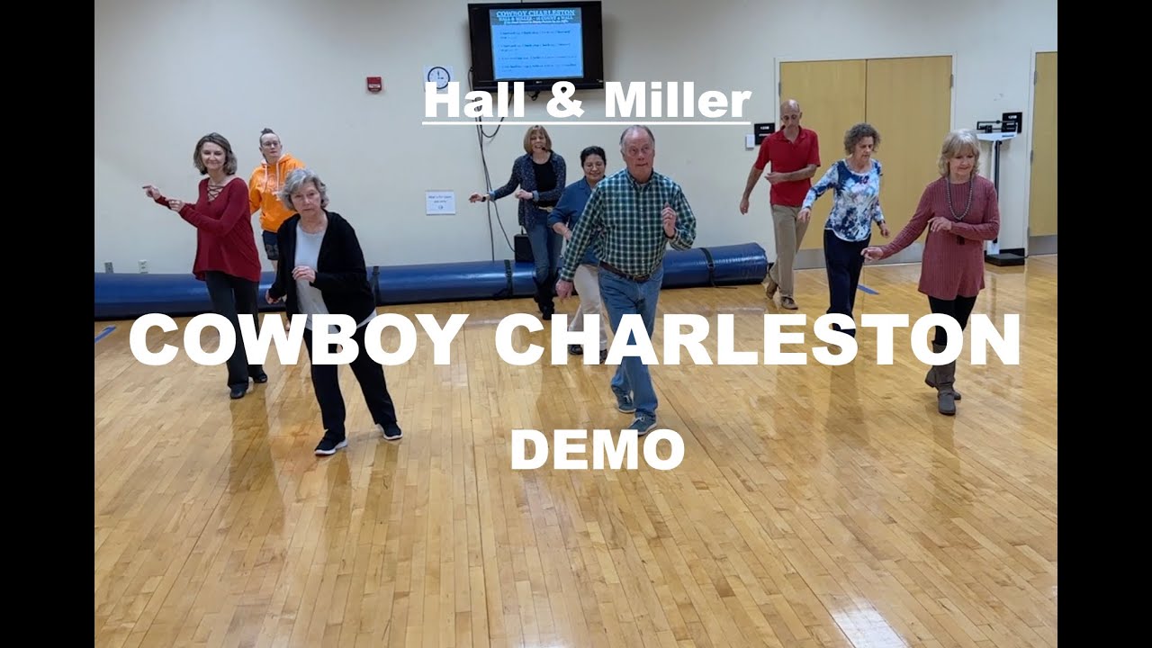 Cowboy Charleston Line Dance DEMO - YouTube